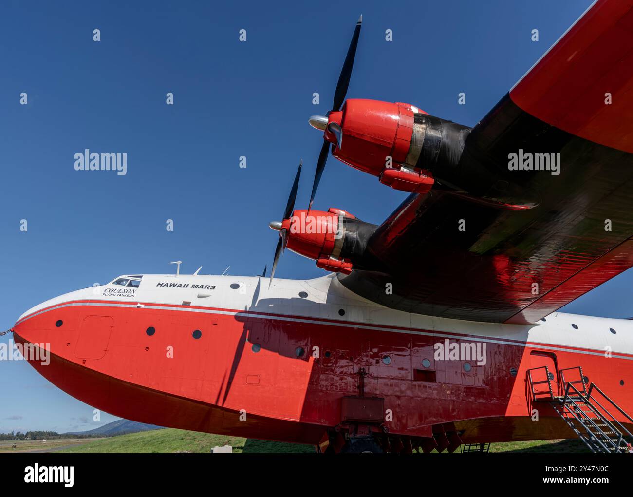 Martin JRM Hawaii Mars aircraft at the British Columbia Aviation Museum ...