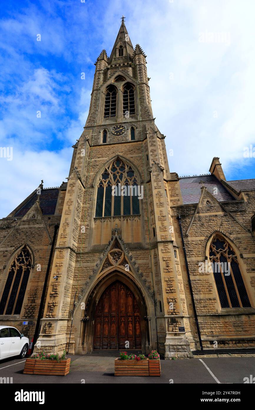 Church spire, Bath, England, UK. Taken September 2024 Stock Photo - Alamy