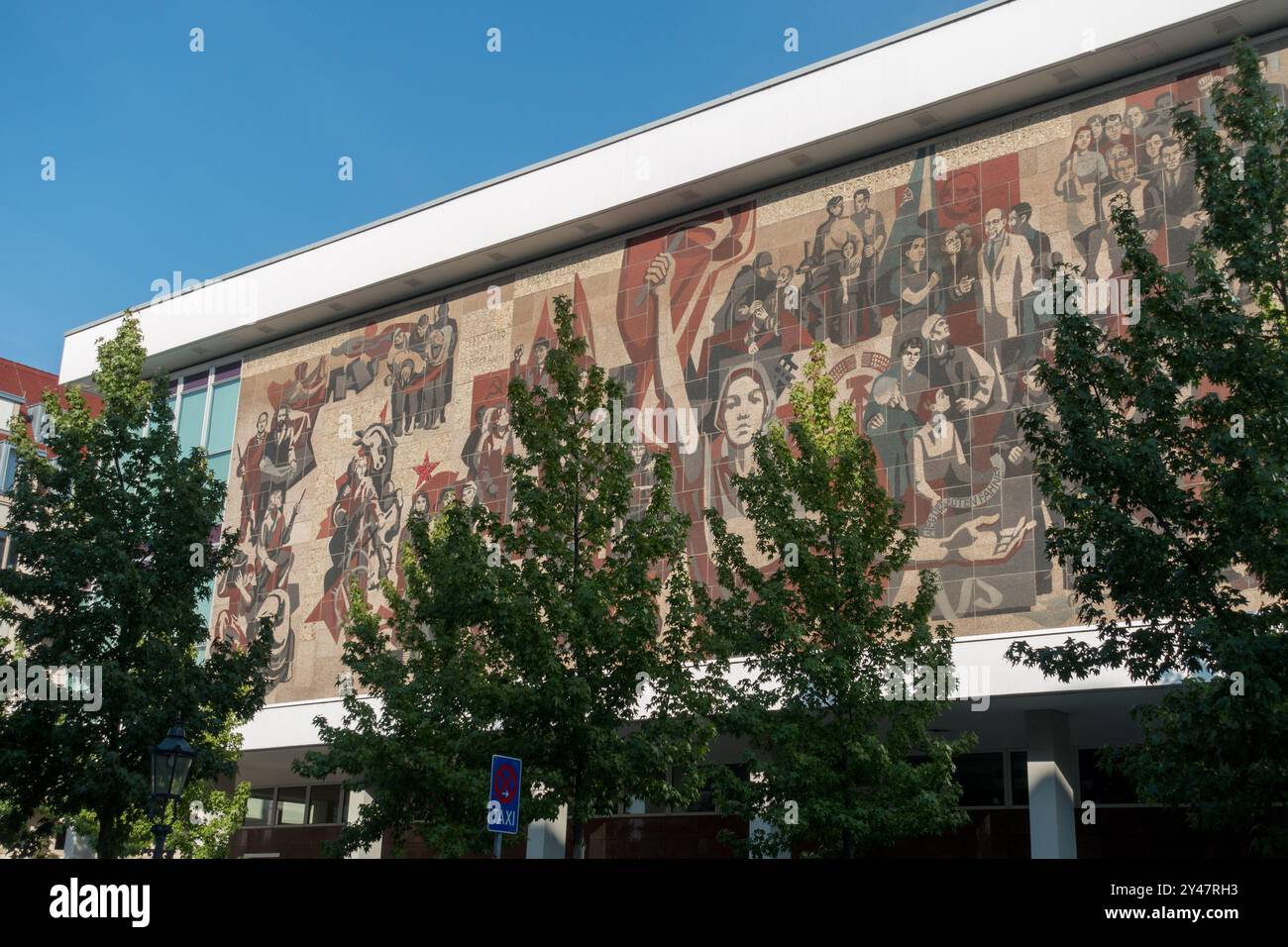Kulturpalast Dresden Culture Palace, Wall Mural, Dresden Germany Europe German European ...
