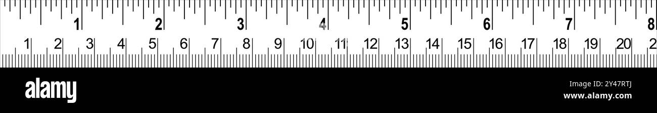 Measurement Tape, White retractable tape, Scales in inches and CM ...