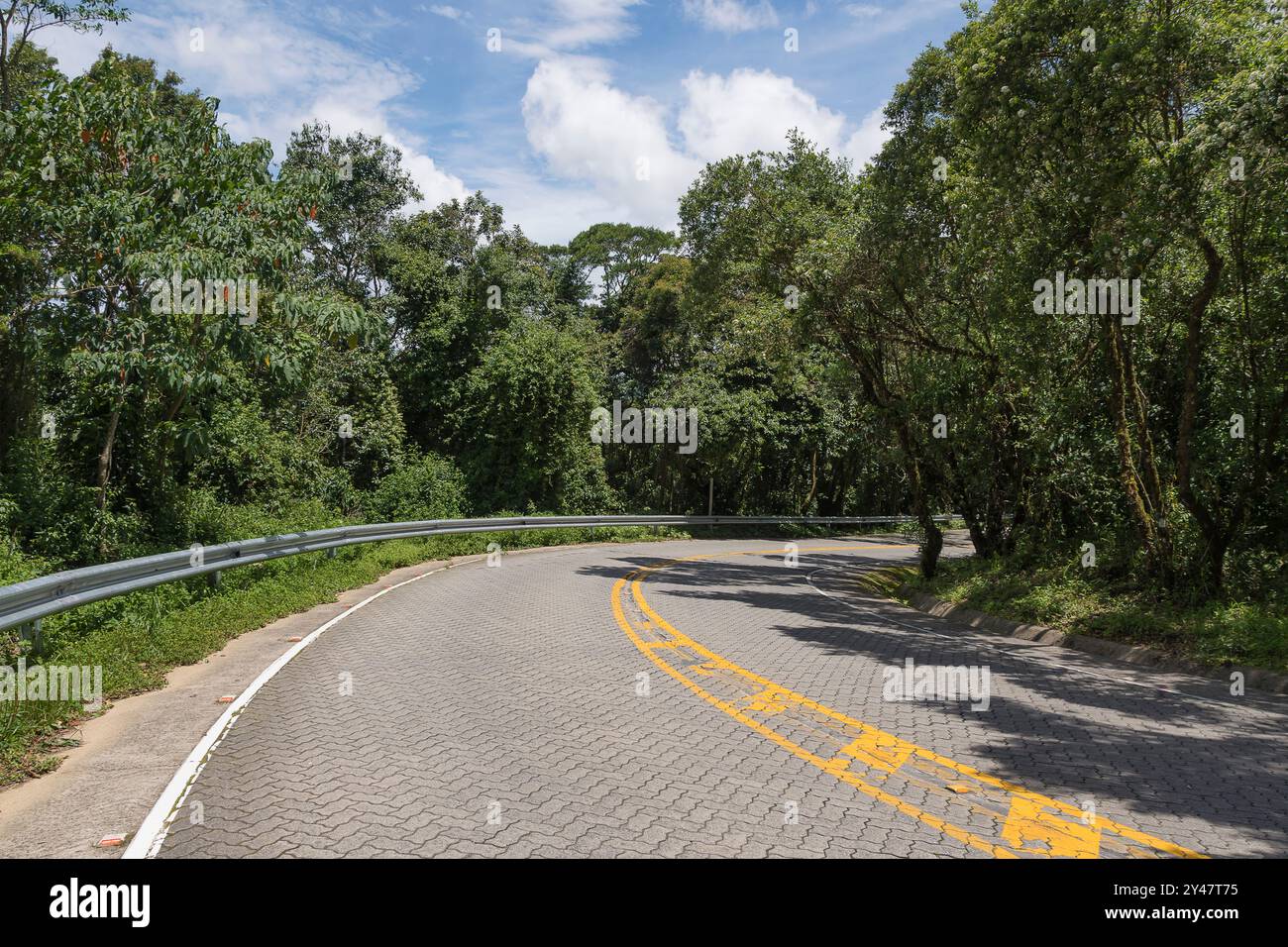 Cunha - Paraty road. Former Golden Path or Royal Road (Estrada Real ...
