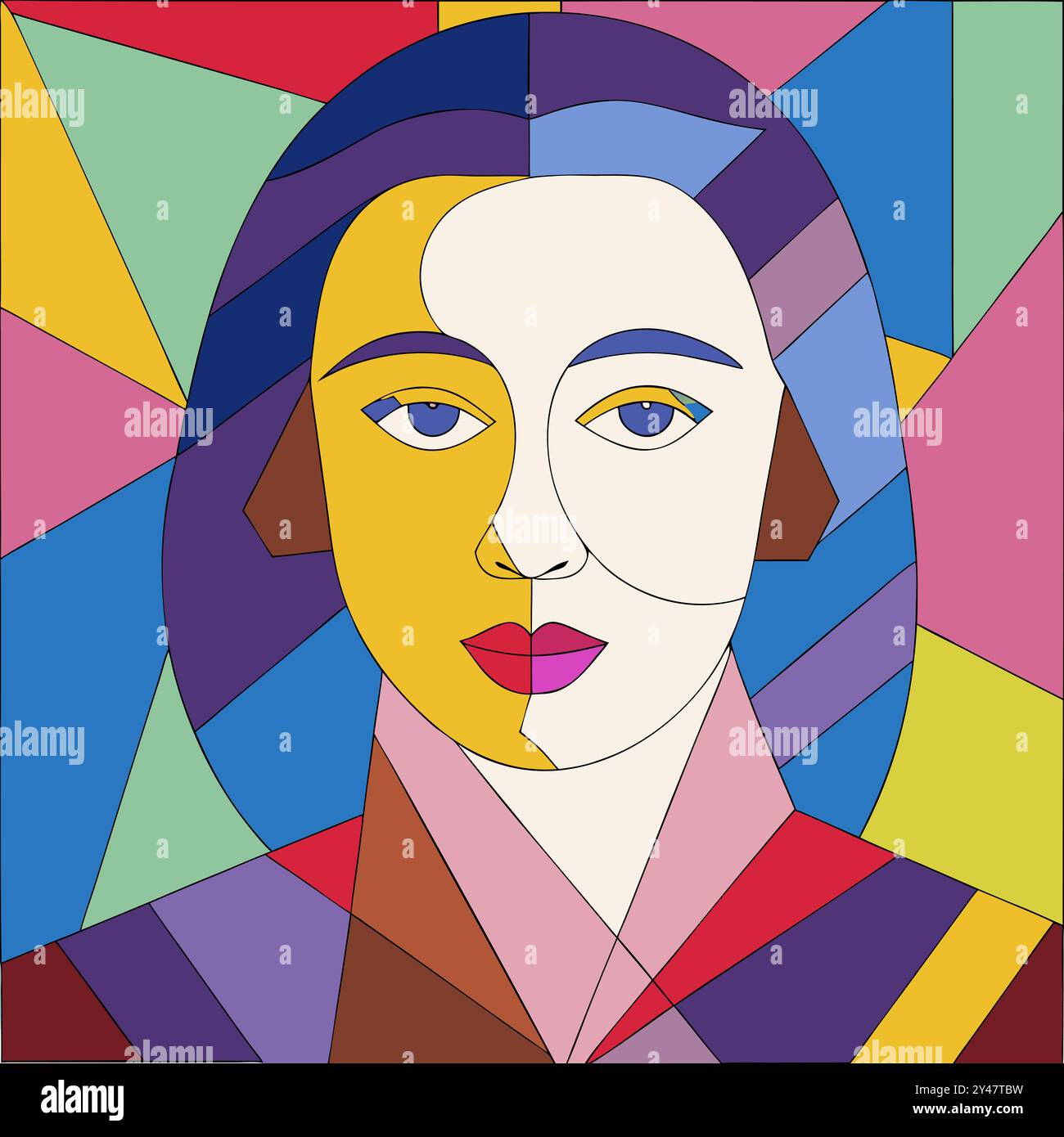 Picasso drawing Stock Vector Images - Alamy