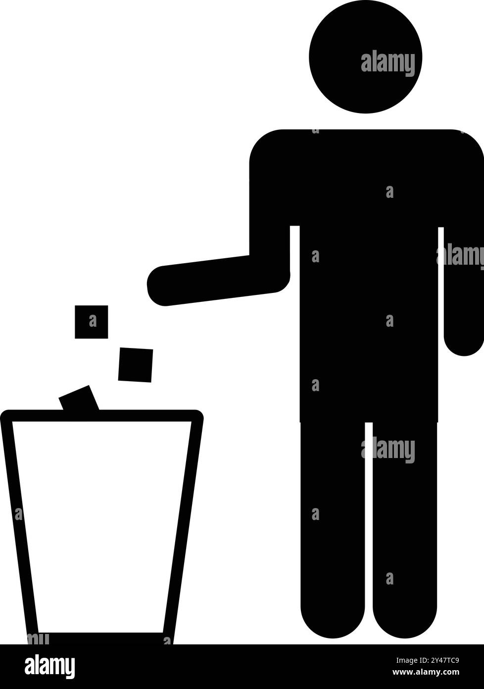 Eco bin symbol hi-res stock photography and images - Alamy