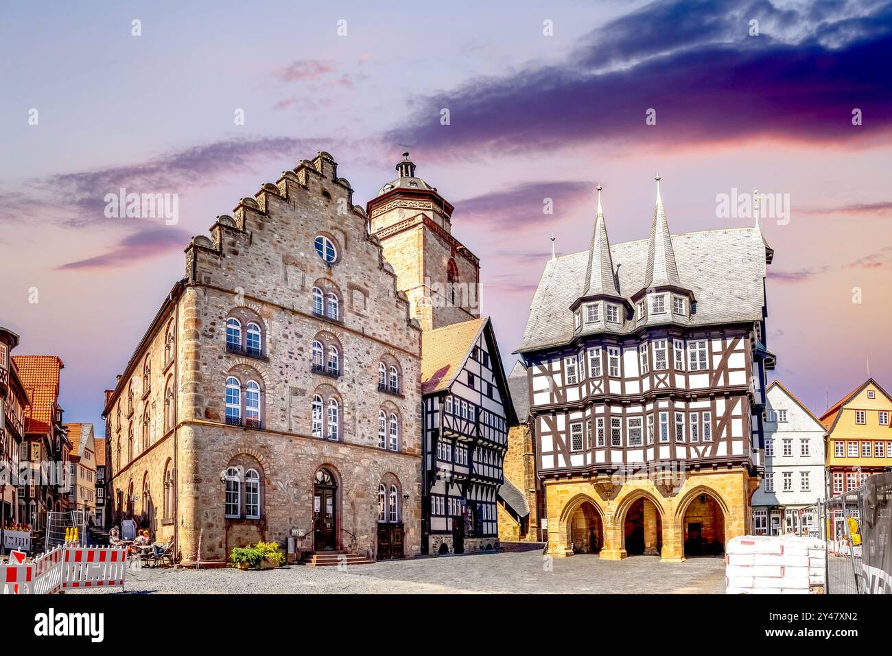 Old city of Alsfeld, Germany Stock Photo - Alamy