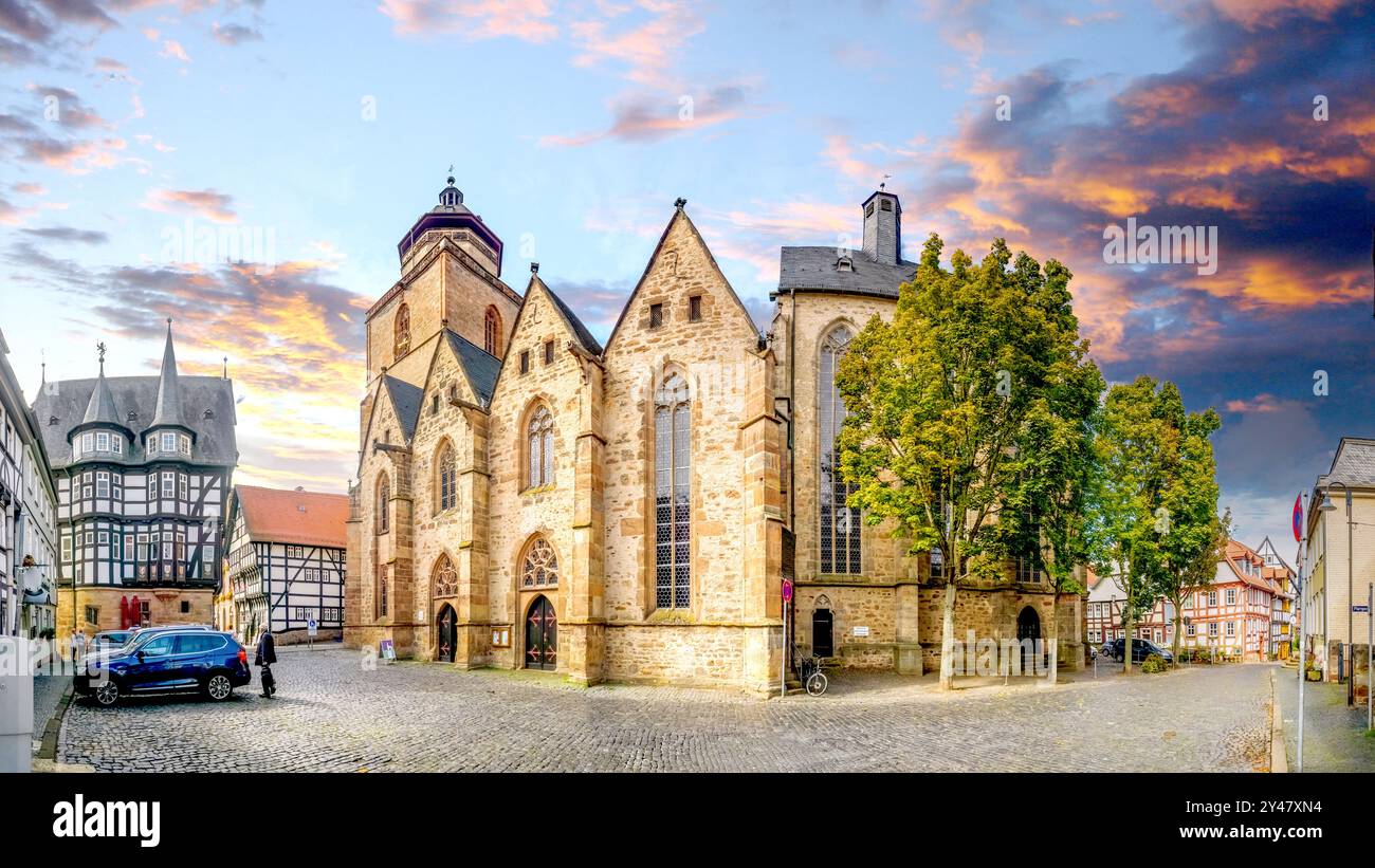Old city of Alsfeld, Germany Stock Photo - Alamy