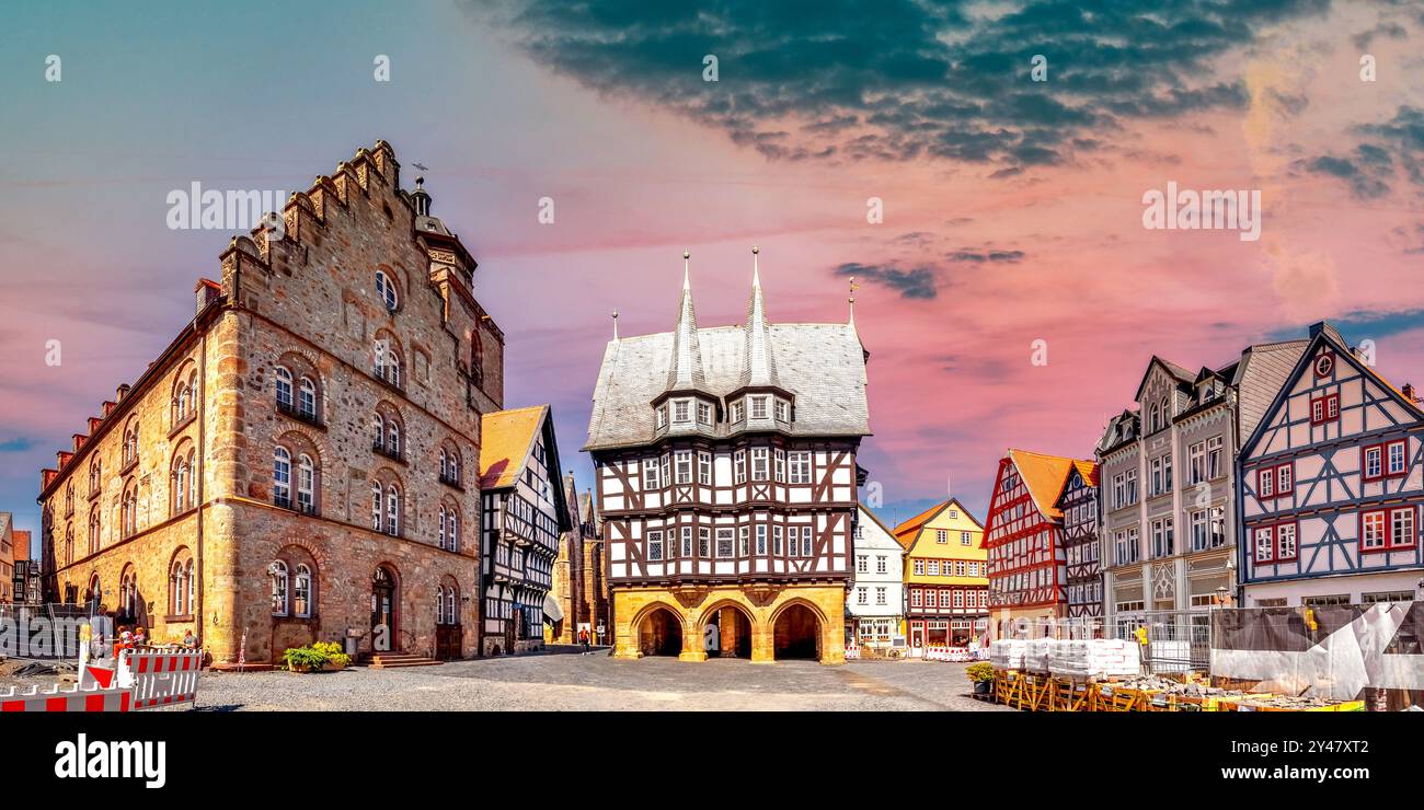 Old city of Alsfeld, Germany Stock Photo - Alamy