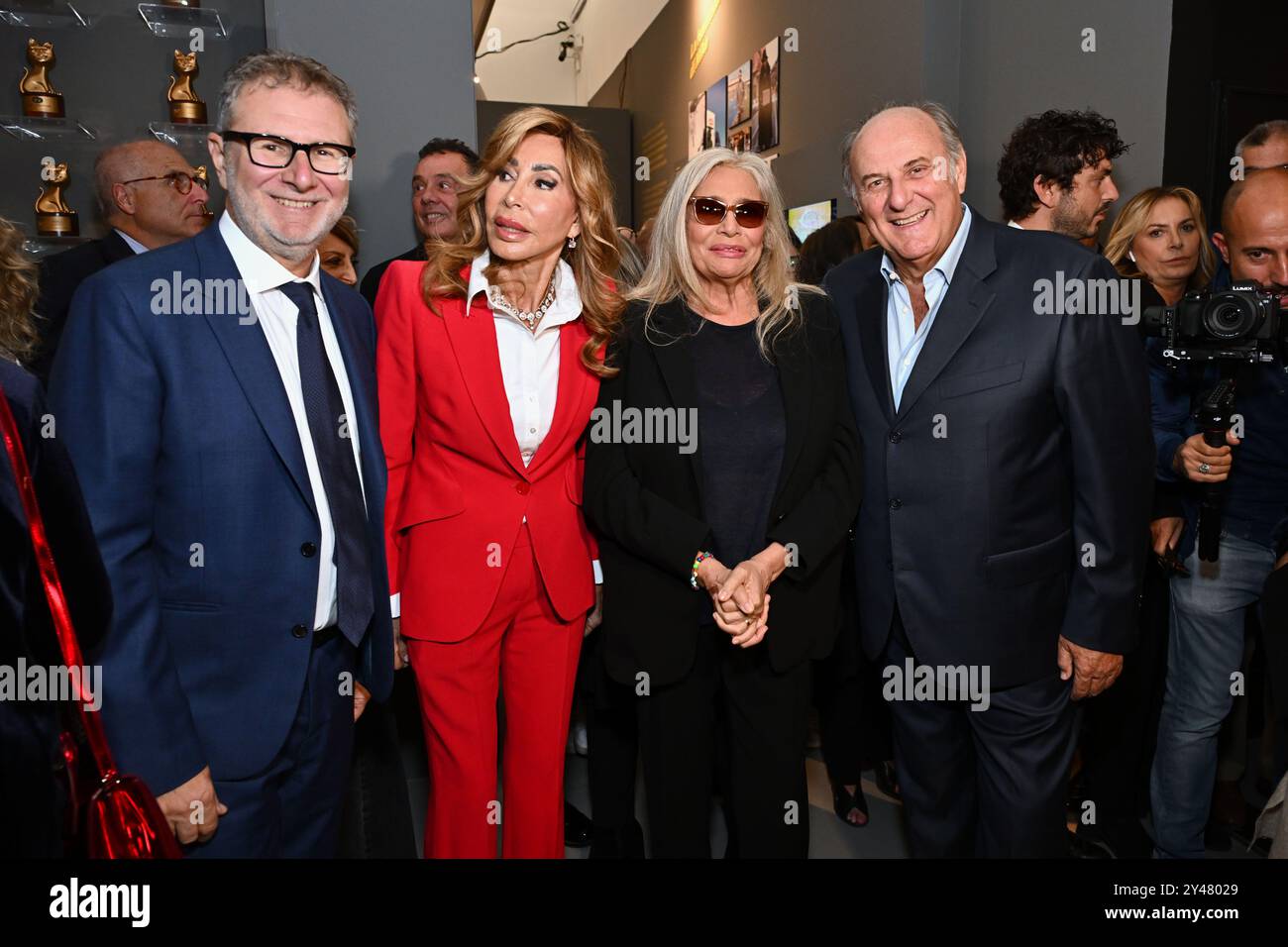 Milan Inauguration of the Exhibition Mike Bongiorno 1924 - 2024. Royal ...