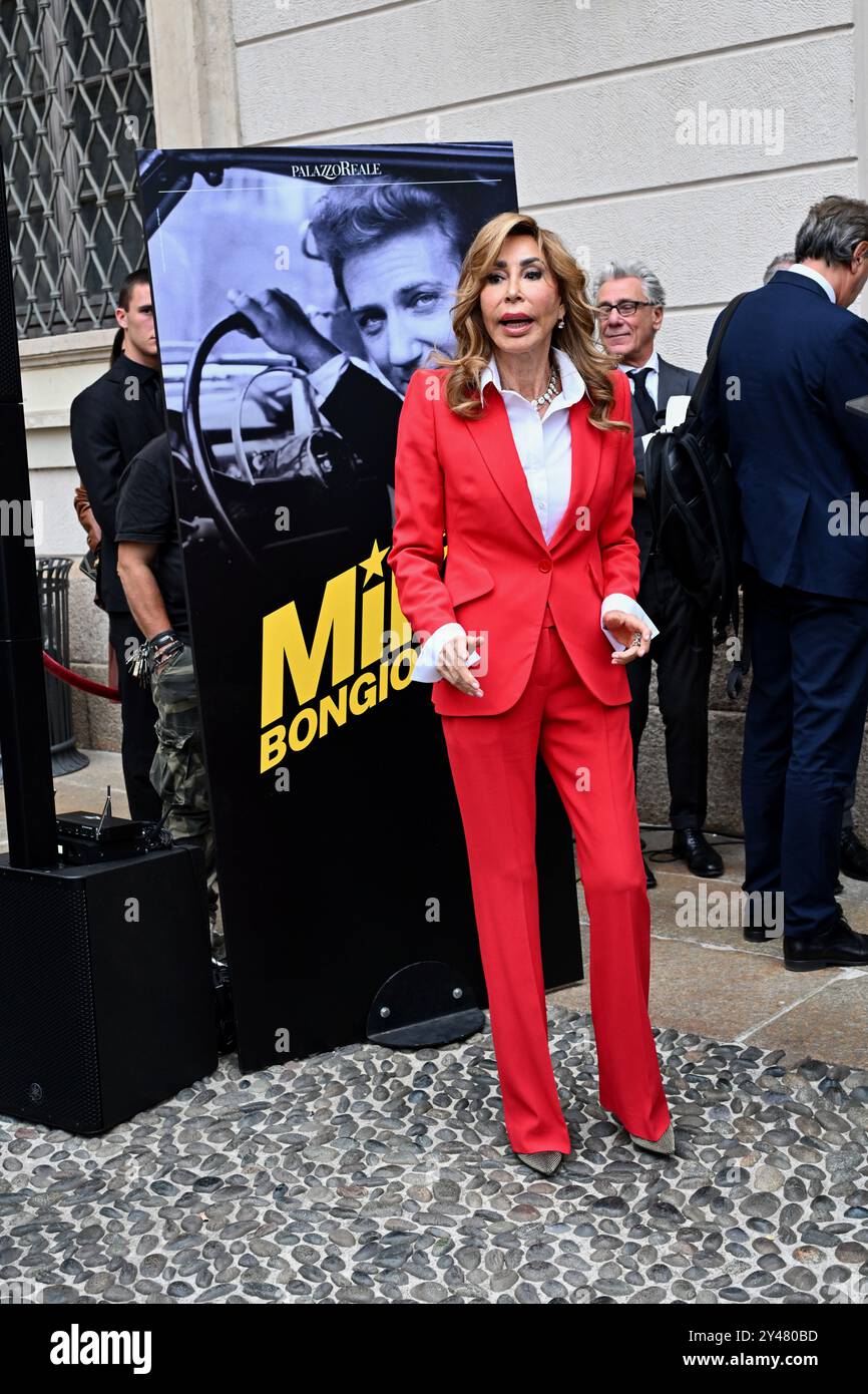 Milan Opening of the Exhibition Mike Bongiorno 1924 - 2024. Royal Palace. In the photo Daniela ...