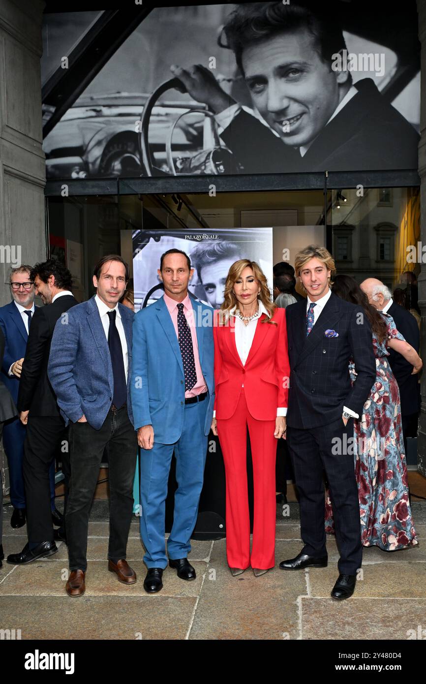 Milan Inauguration of the Exhibition Mike Bongiorno 1924 - 2024. Royal ...