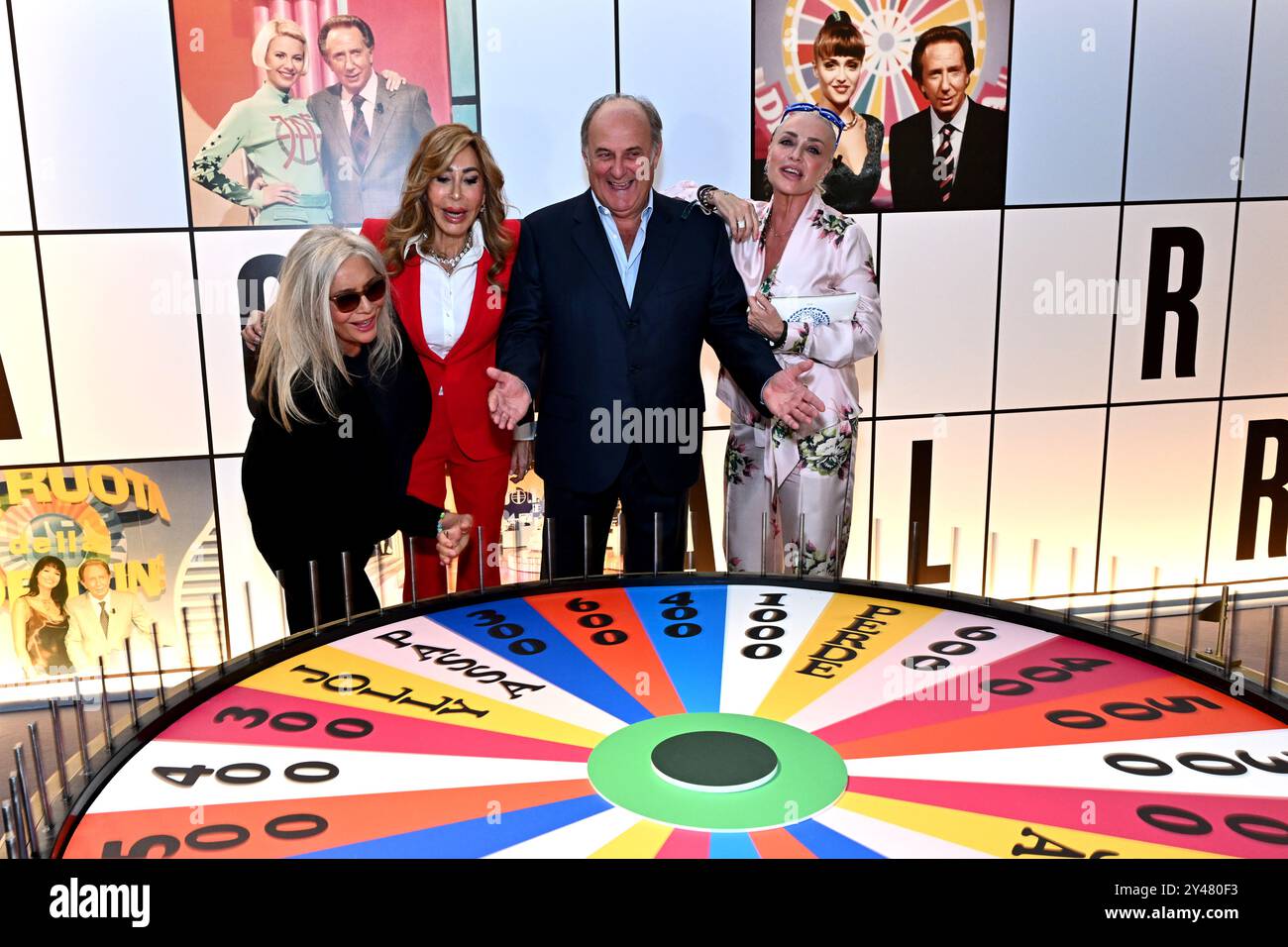 Milan Opening of the Exhibition Mike Bongiorno 1924 - 2024. Royal ...