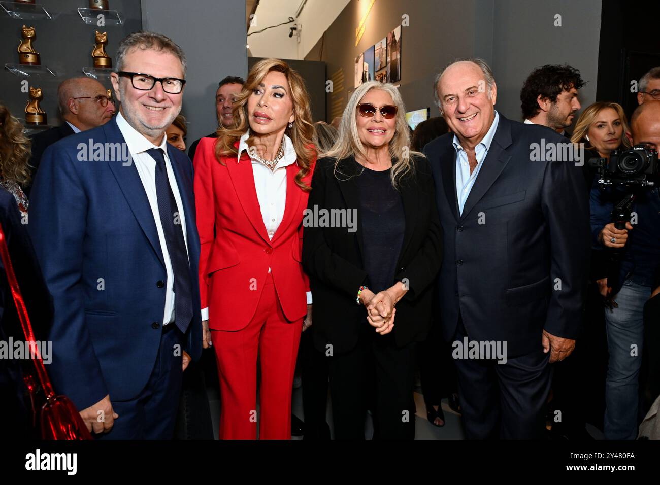 Milan Opening of the Exhibition Mike Bongiorno 1924 - 2024. Royal ...