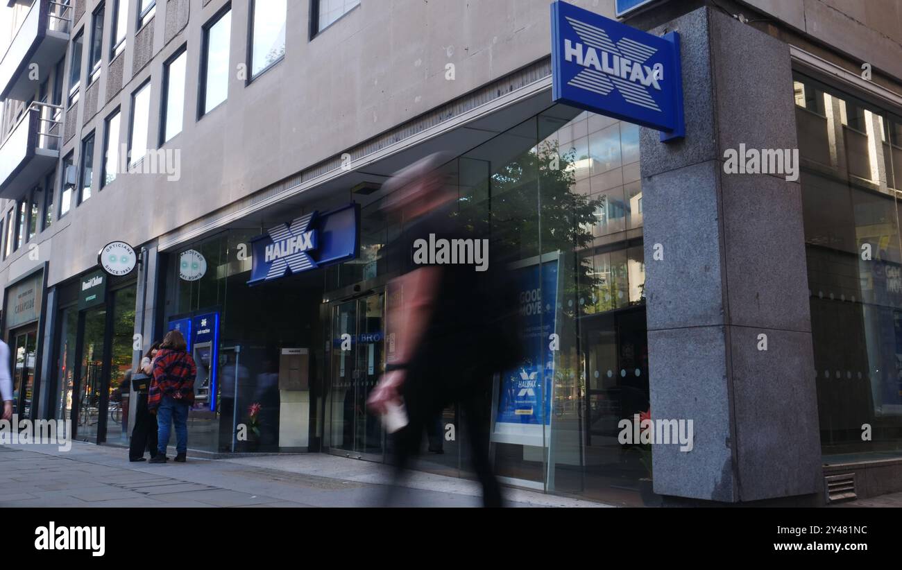 London halifax branch hi-res stock photography and images - Alamy