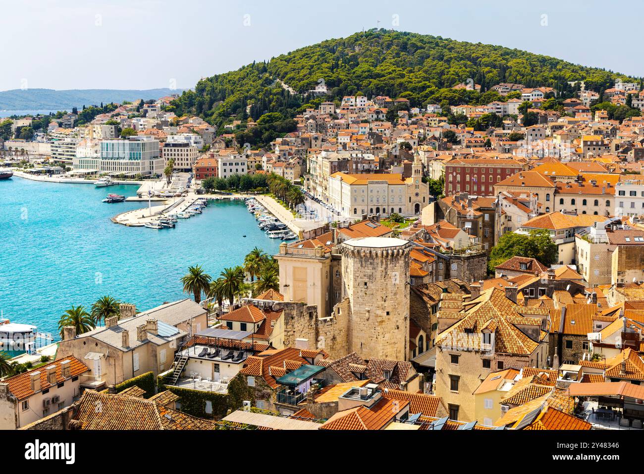 Split croatia coastal view hi-res stock photography and images - Alamy
