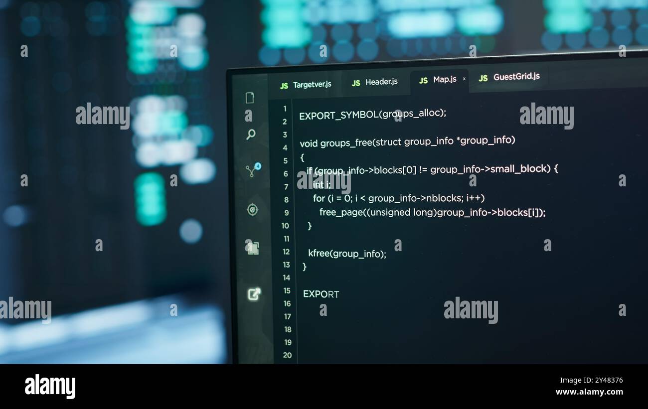 Computers In Server Hub Used To Ensure Optimal Performance And Reliability Managing Mainframes