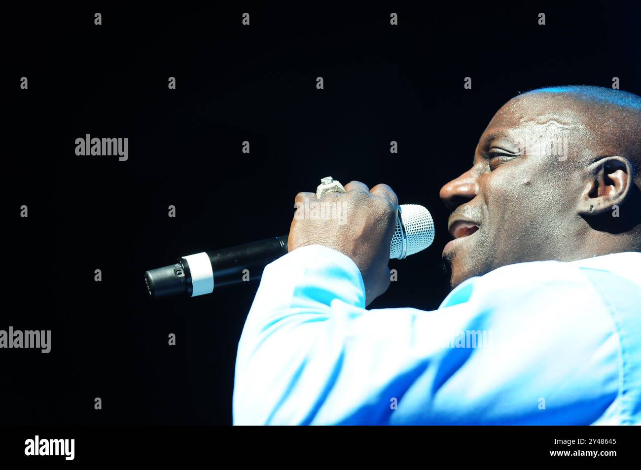Hollywood, USA. 15th Sep, 2024. HOLLYWOOD, FLORIDA - SEPTEMBER 15: Akon ...