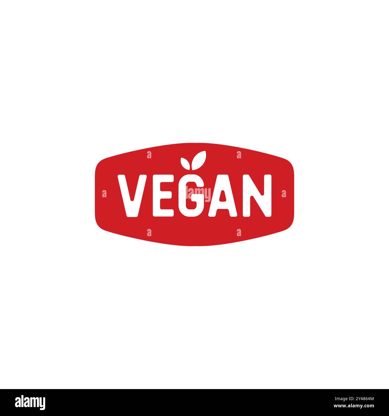 Vegan Label Logo Vector. Vegan Food Vector elements for labels Stock ...