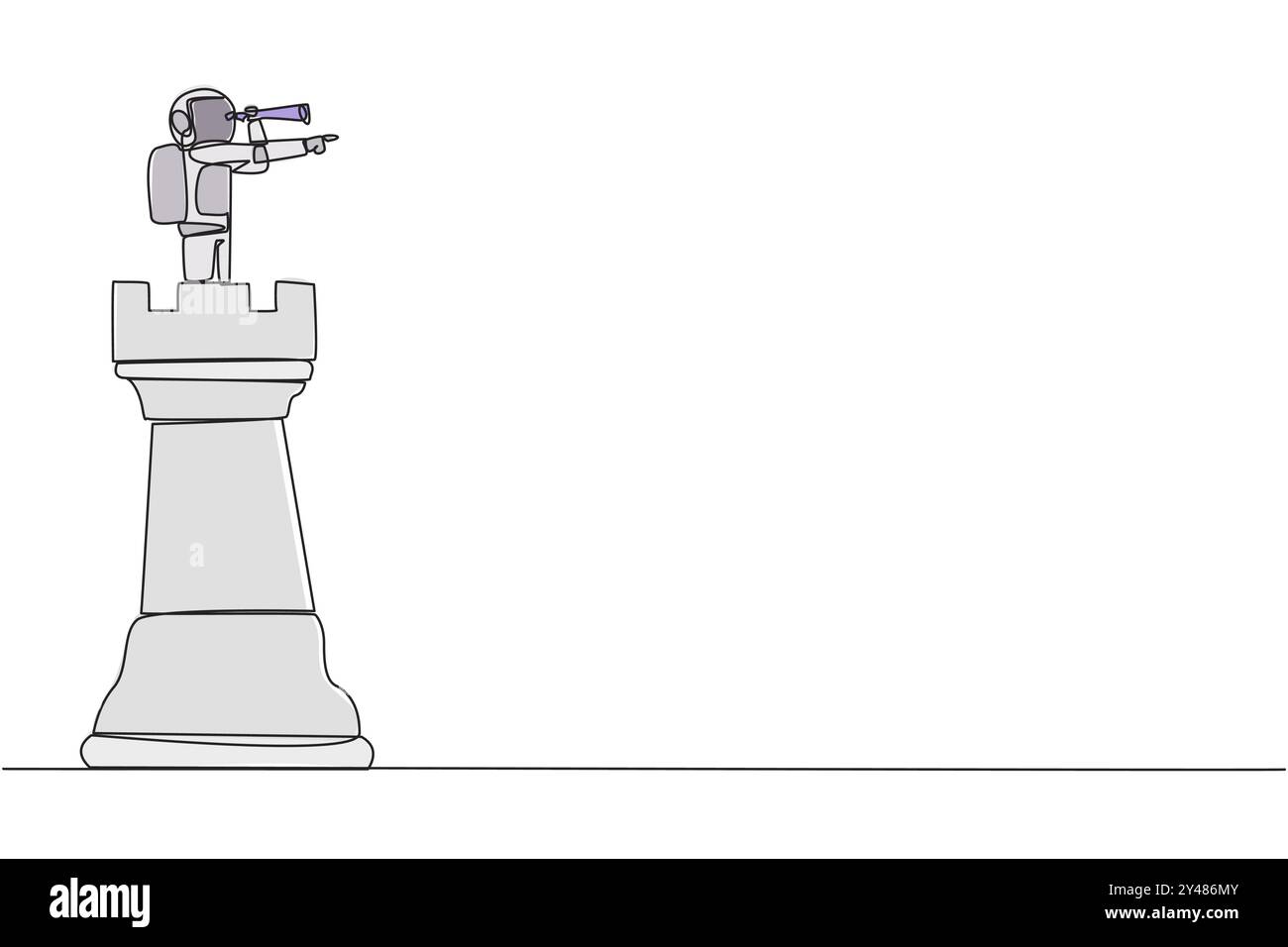 Rook chess piece cartoon illustration Cut Out Stock Images & Pictures ...