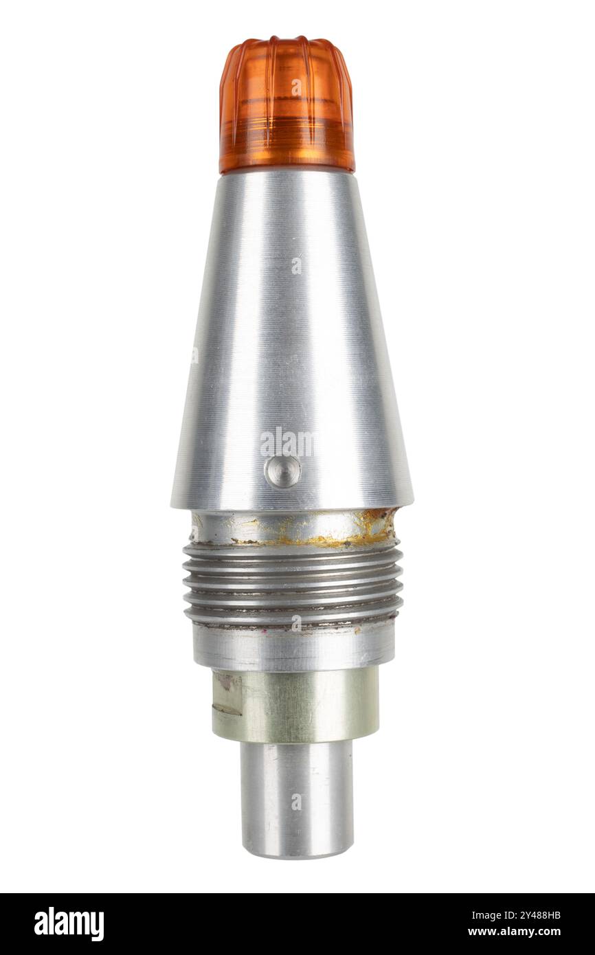 fuse for an artillery shell isolated on white background Stock Photo ...