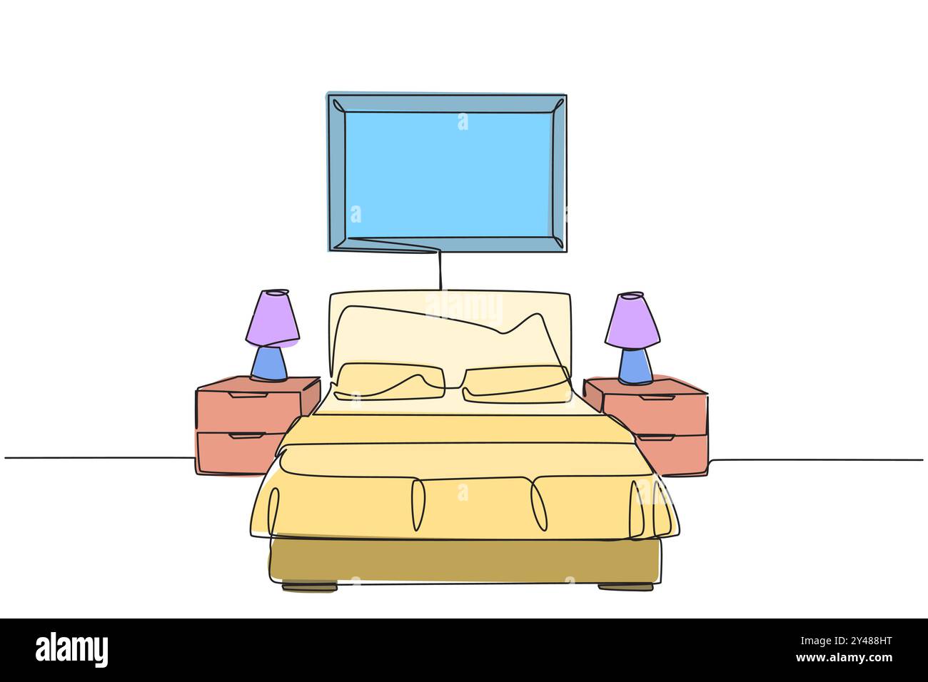 Hotel hall interior clean Stock Vector Images - Alamy