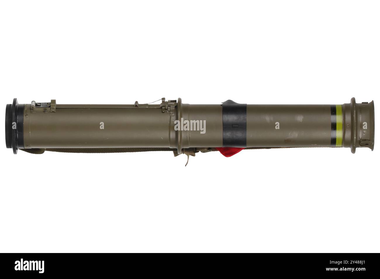 anti tank rocket propelled grenade launcher with HEAT warhead isolated ...