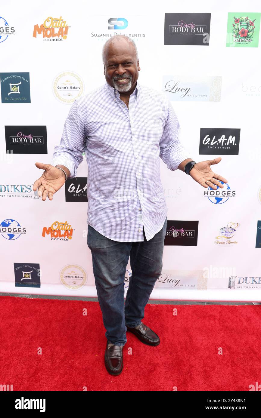 Toluca Lake, California, USA. 15th September, 2024. Actor Kim Estes ...