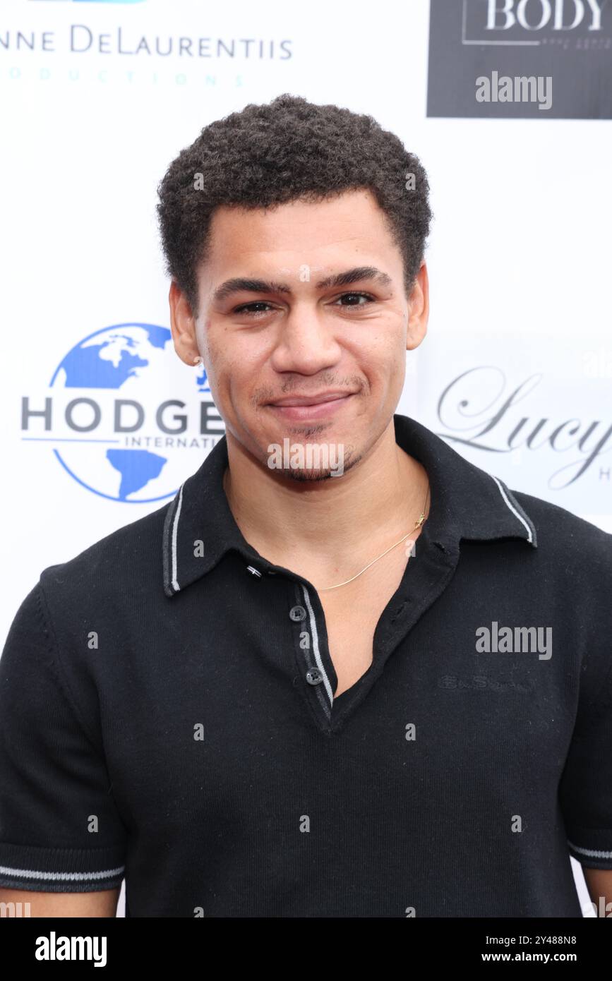 Toluca Lake, California, USA. 15th September, 2024. Actor Tyler Andrews ...