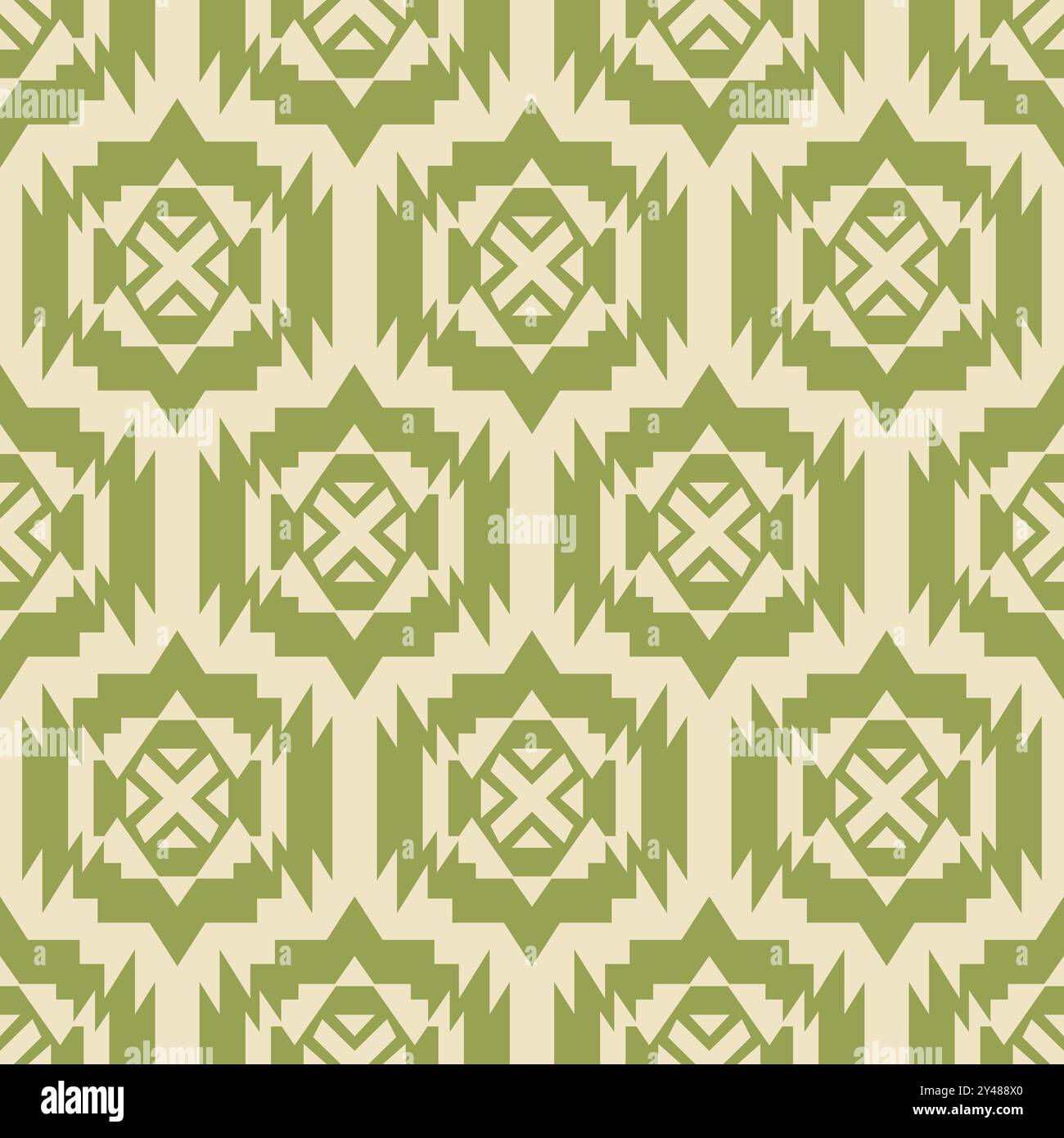 Southwestern Aztec Seamless Pattern. Navajo Print Stock Vector Image ...