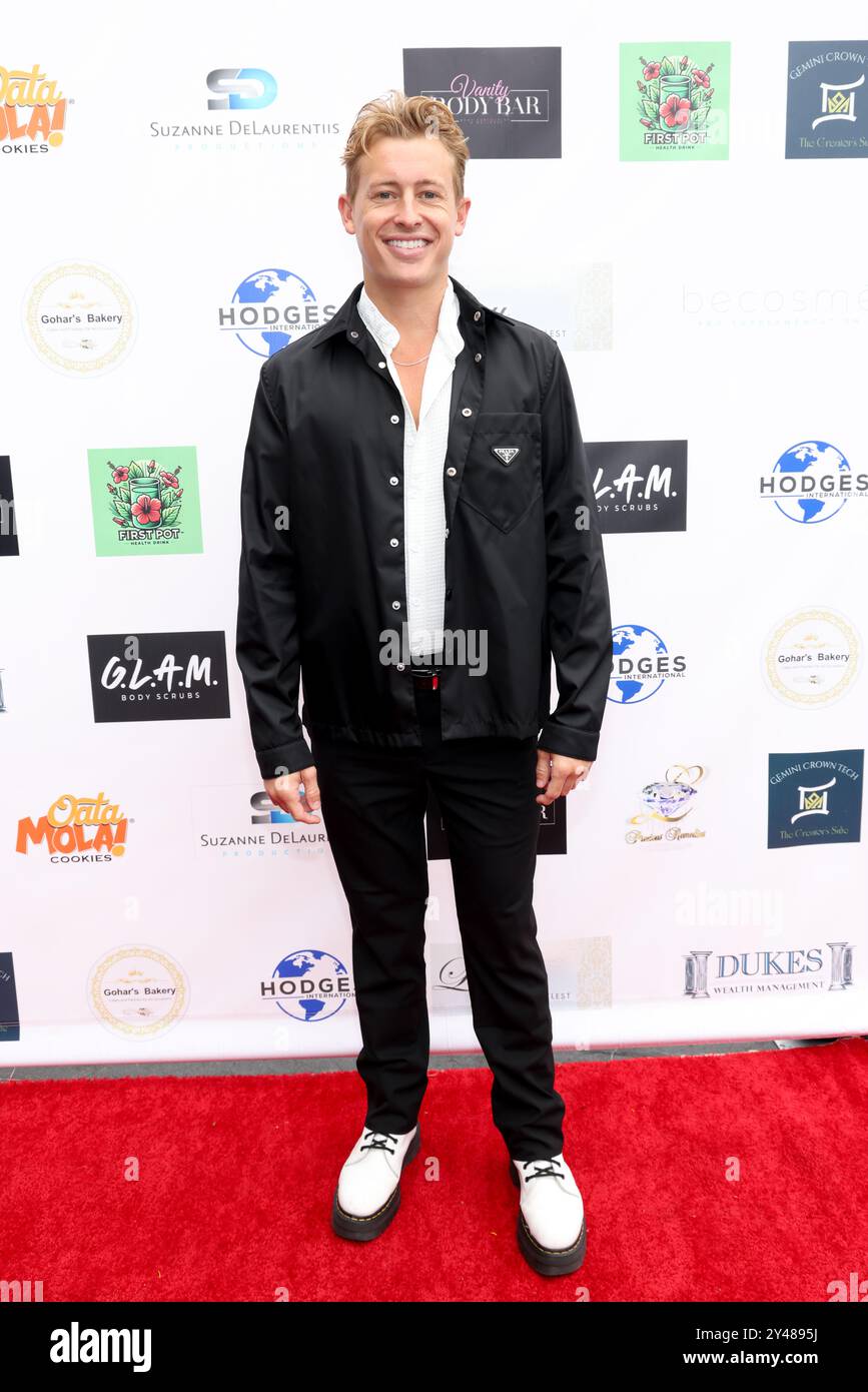 Toluca Lake, California, USA. 15th September, 2024. Logan Coffey ...