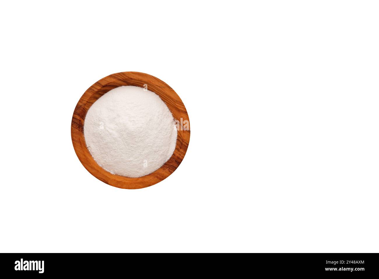 Baking soda - Crystalline solid compound in the bowl Stock Photo - Alamy