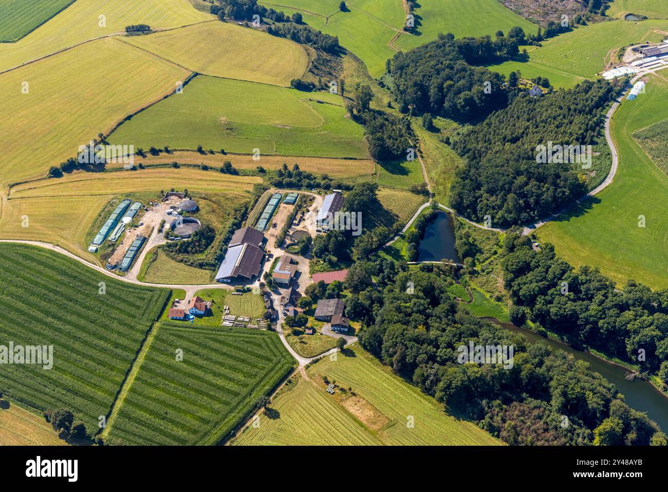 Luftbild ackerland hi-res stock photography and images - Alamy