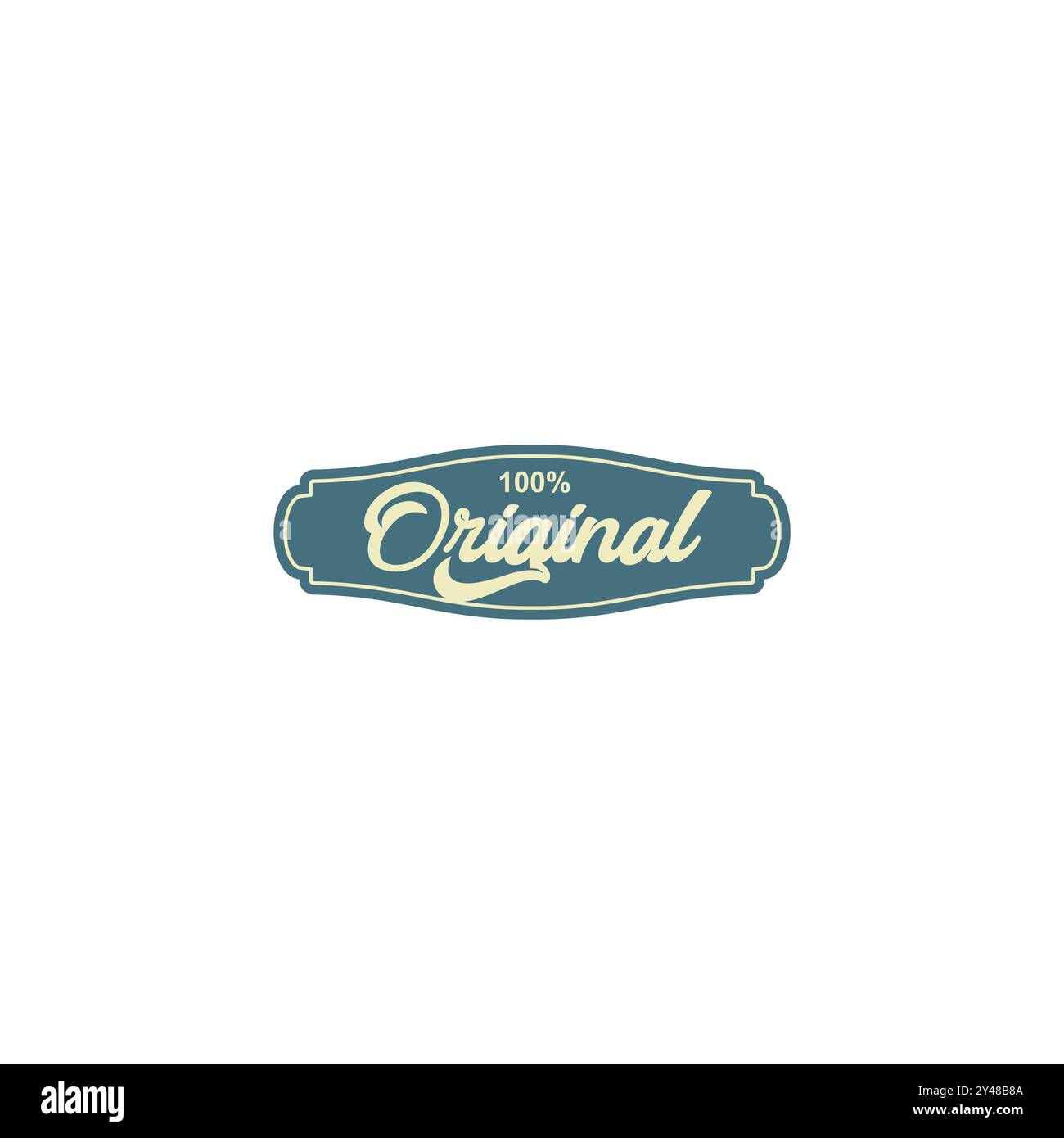 100 Percent original Label Vector. Original Product Logo Stock Vector ...