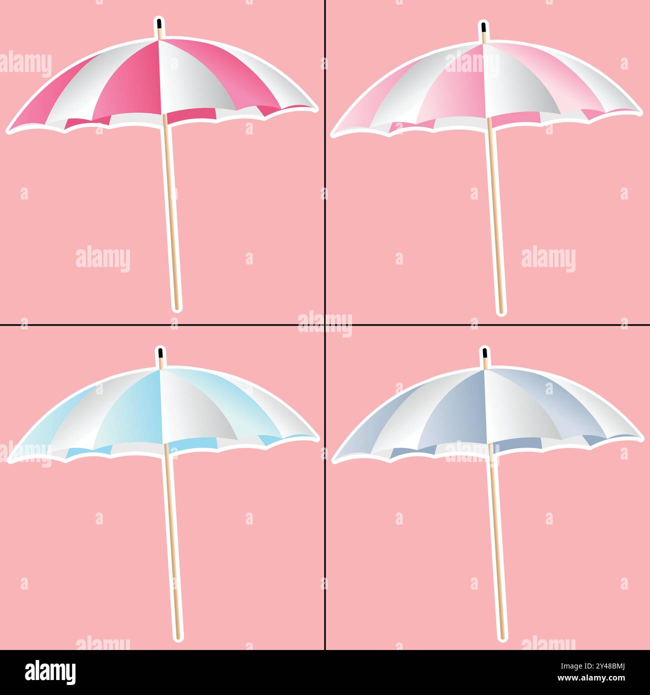 Beach umbrella glyph icon, travel and parasol, sun umbrella sign vector ...