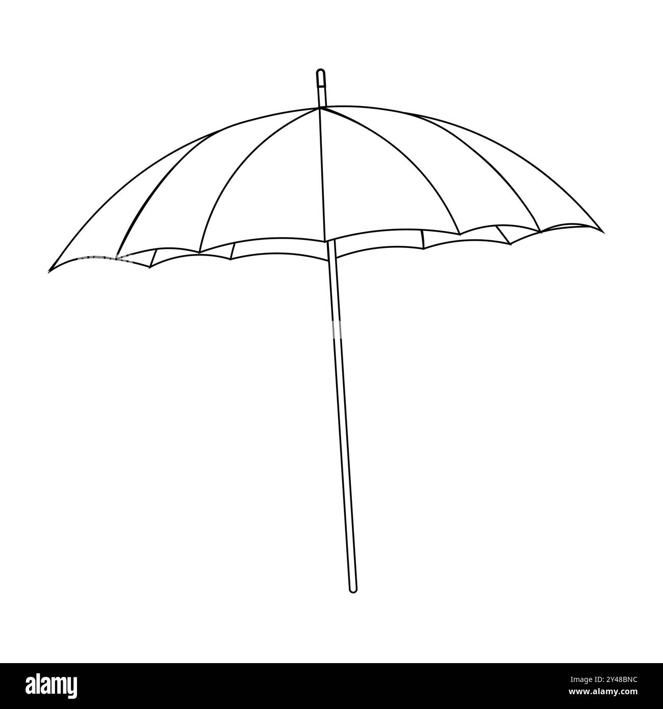 Beach umbrella glyph icon, travel and parasol, sun umbrella sign vector ...