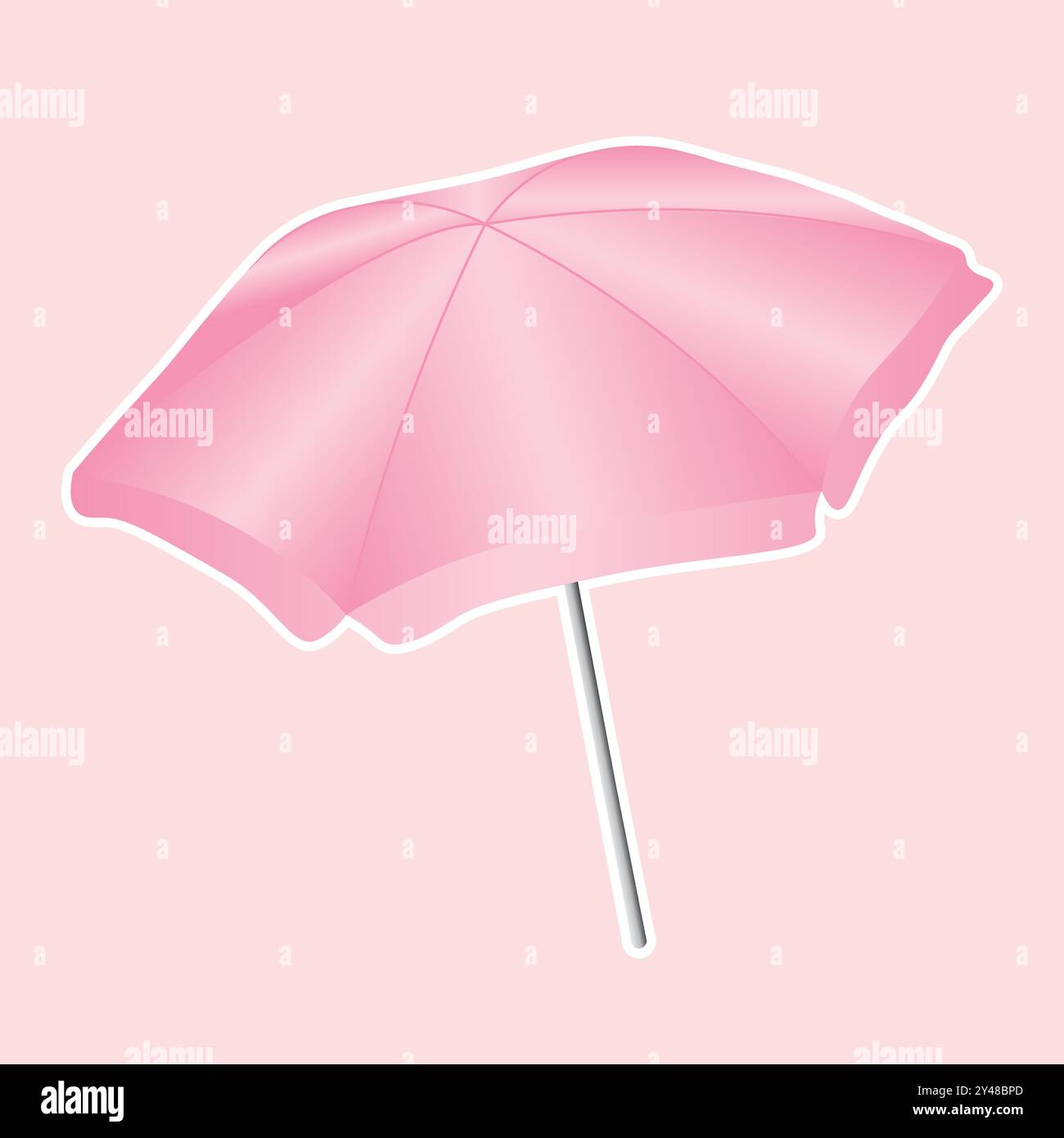 Tourist on isolated beach Stock Vector Images - Alamy