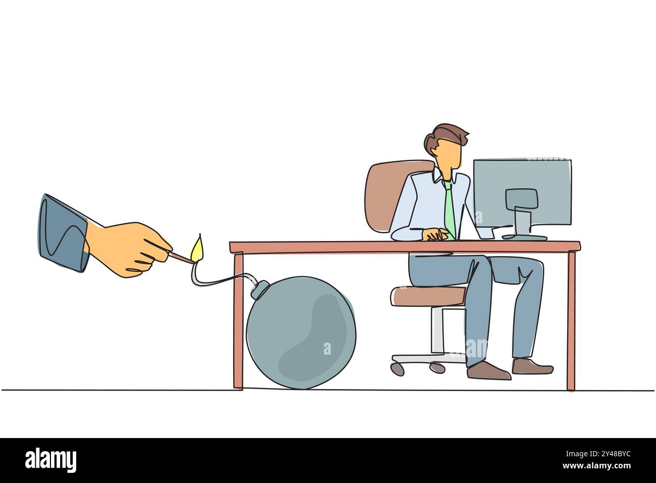 Desk chair bad Cut Out Stock Images & Pictures - Alamy