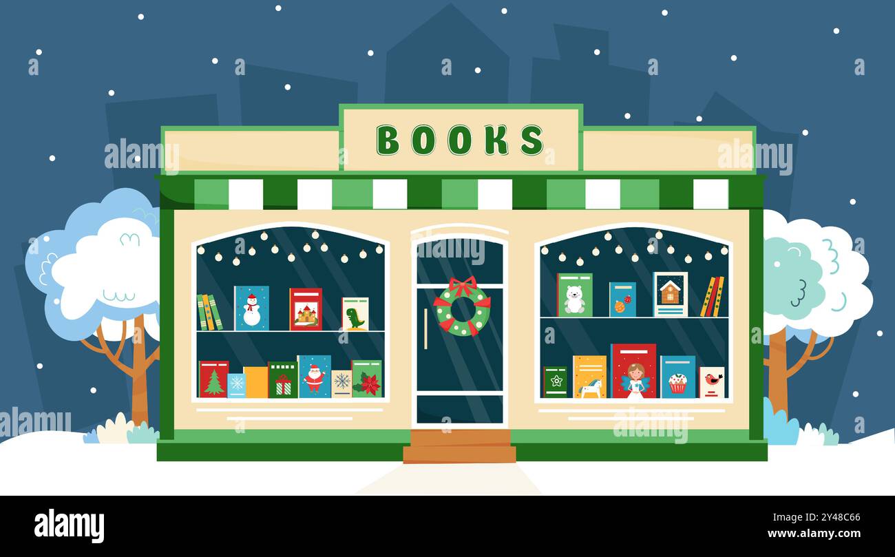 Books sale display outside Stock Vector Images - Alamy