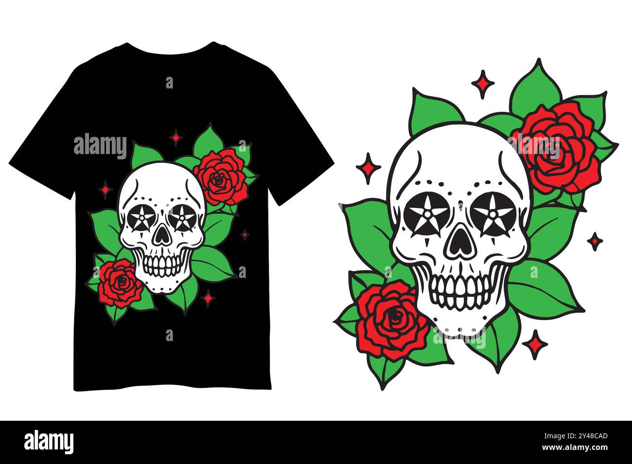 Skull on Stock Vector Images - Alamy