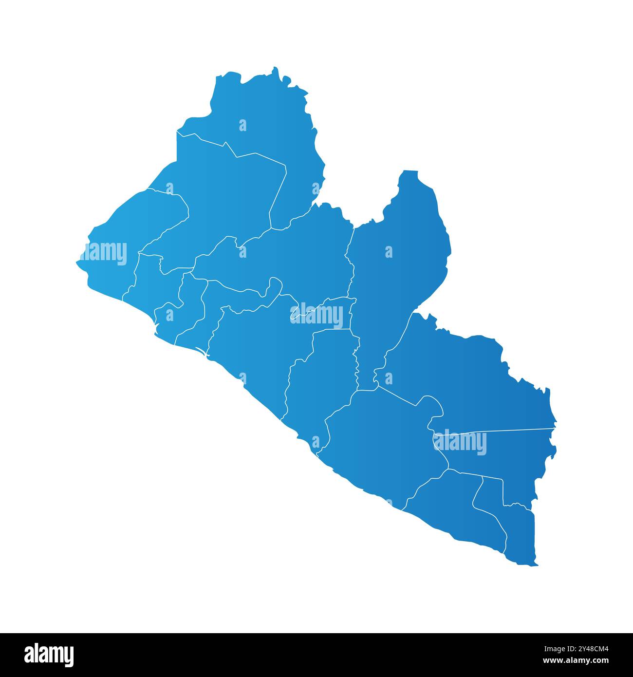 Liberia shape Stock Vector Images - Alamy