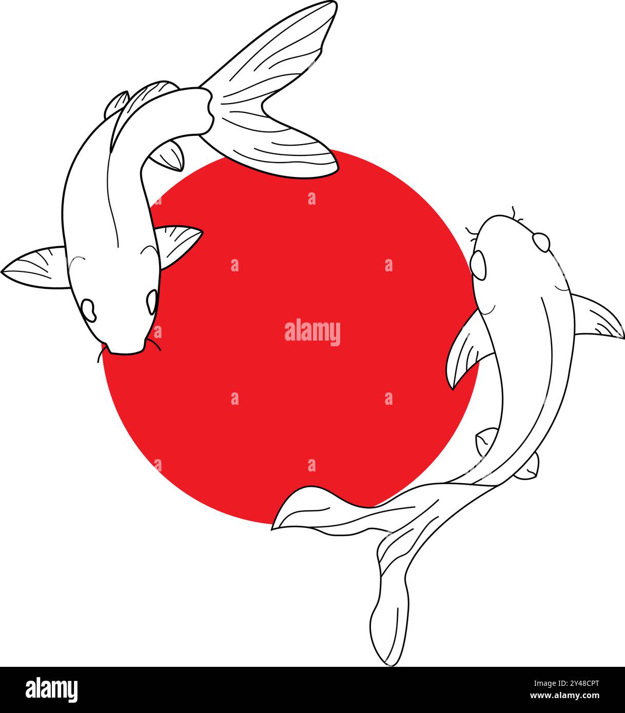 Fish icon vector image hi-res stock photography and images - Alamy