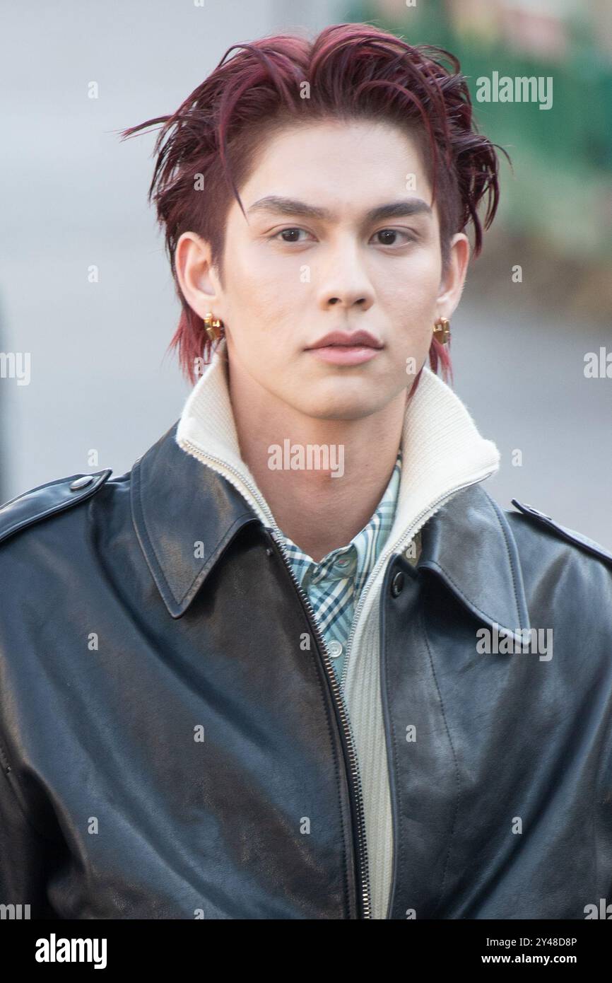 London, UK. 16 Sep, 2024. Pictured: Thai actor/singer Bright aka ...