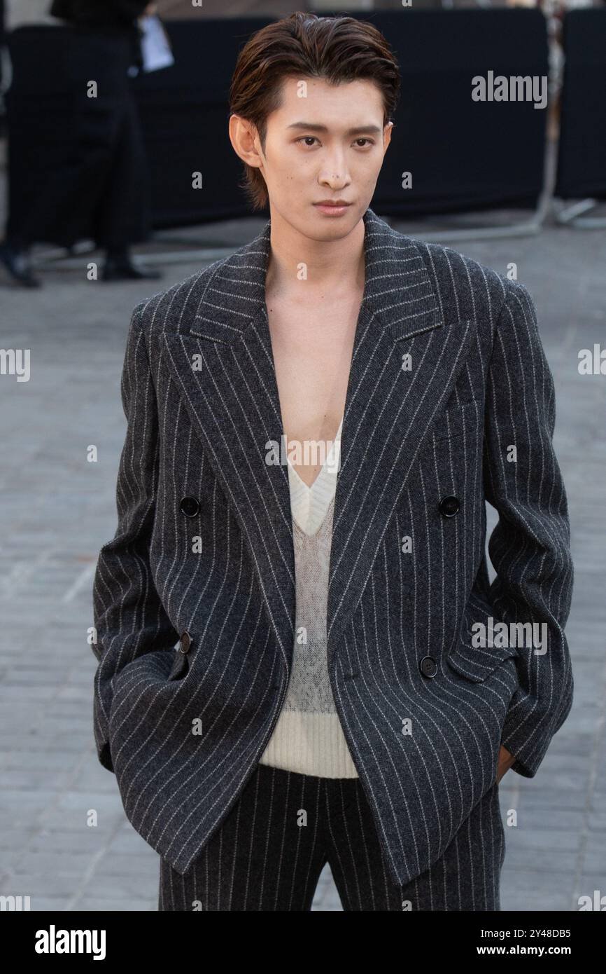 London, UK. 16 Sep, 2024. Pictured: Japanese singer Koji Mukai attends ...