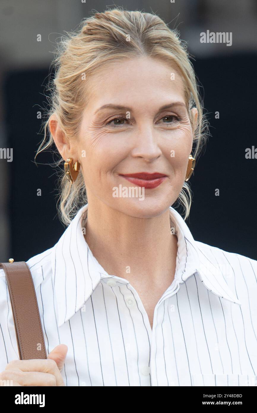 London, UK. 16 Sep, 2024. Pictured: Kelly Rutherford attends Burberry's ...
