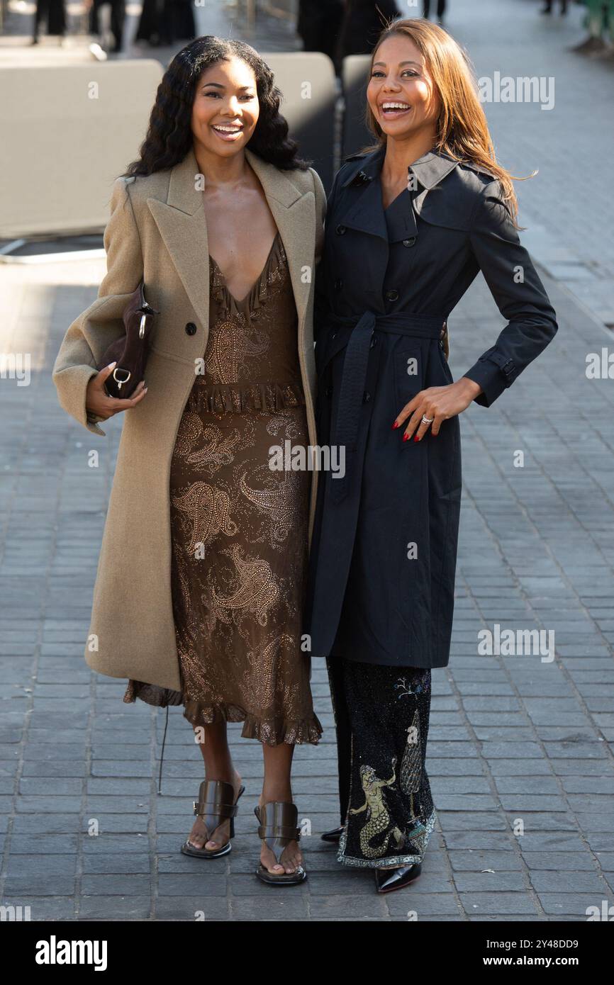 London, UK. 16 Sep, 2024. Pictured: (L-R) - Gabrielle Union and Emma ...
