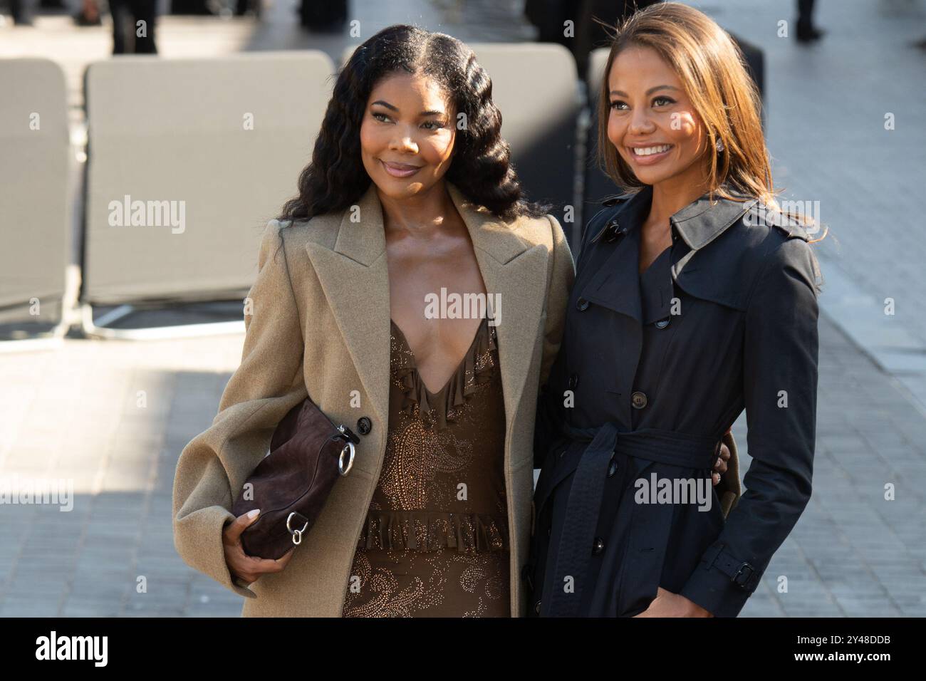 London, UK. 16 Sep, 2024. Pictured: (L-R) - Gabrielle Union and Emma ...