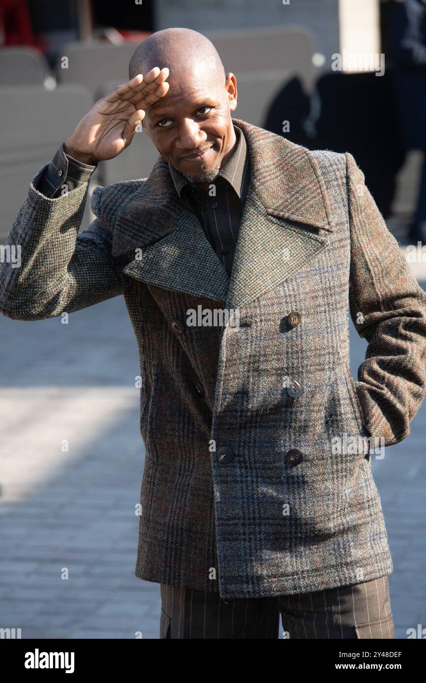 London, UK. 16 Sep, 2024. Pictured: British rapper Giggs attends ...