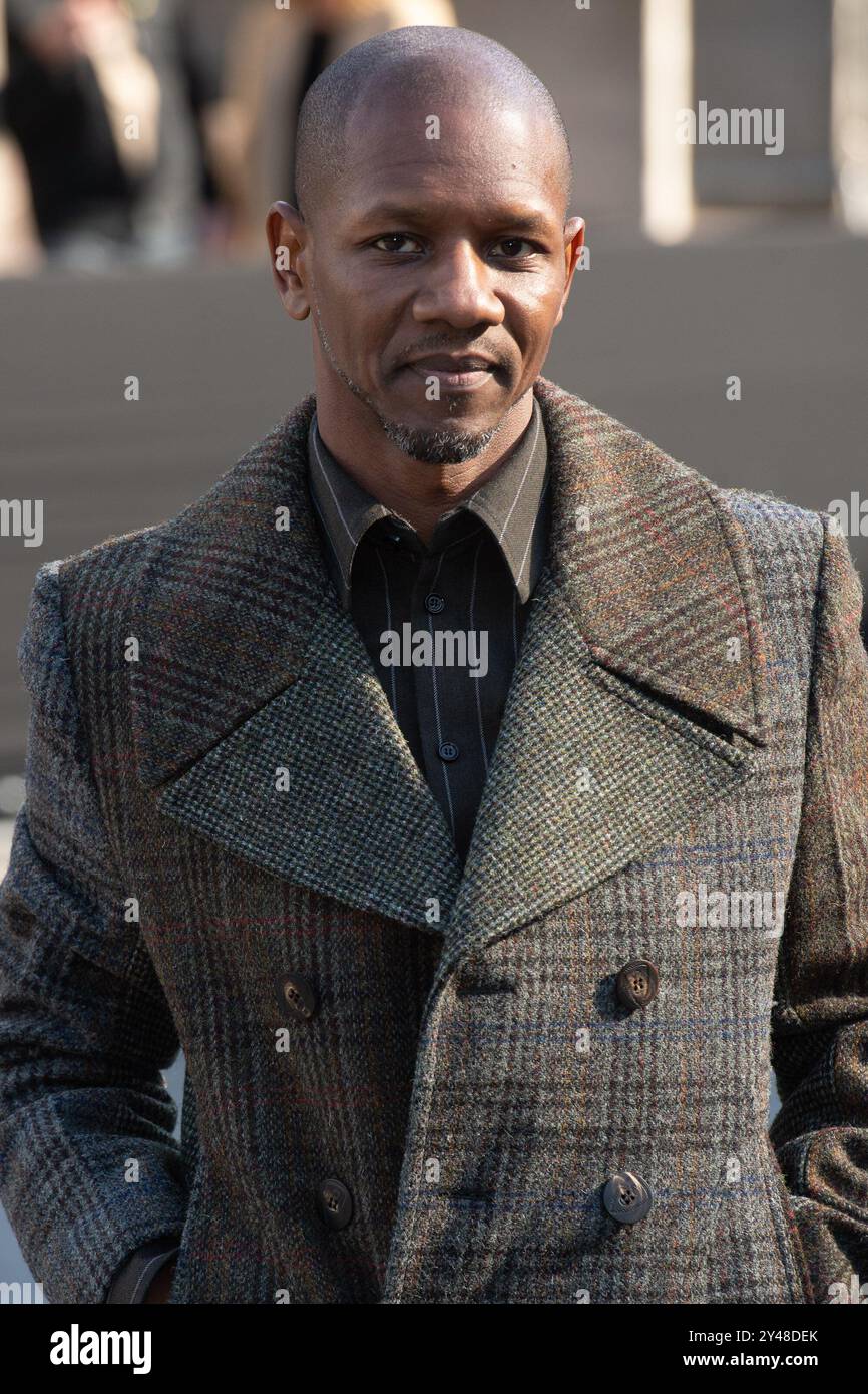 London, UK. 16 Sep, 2024. Pictured: British rapper Giggs attends ...