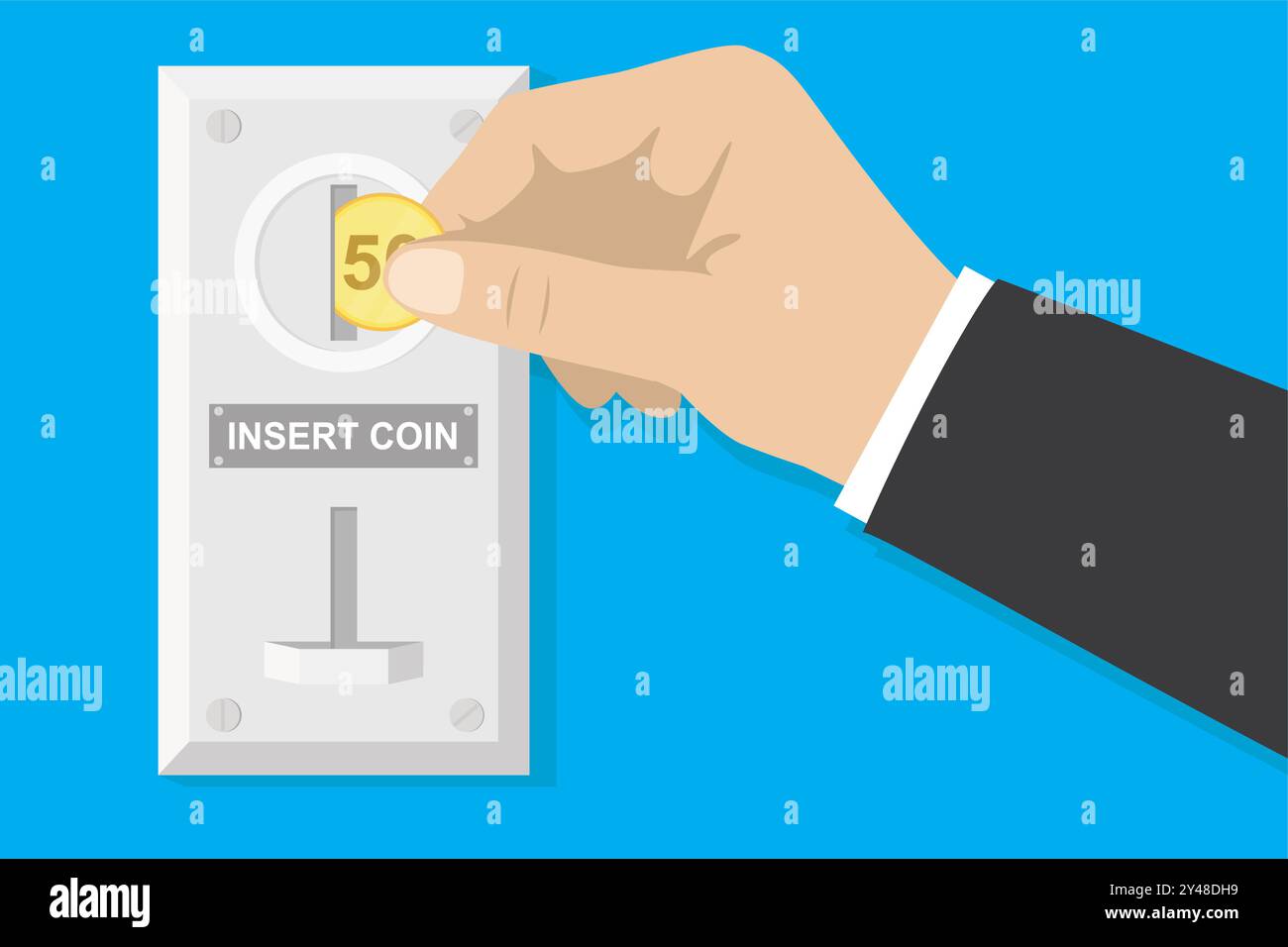 Vending machine dispenser Stock Vector Images - Alamy