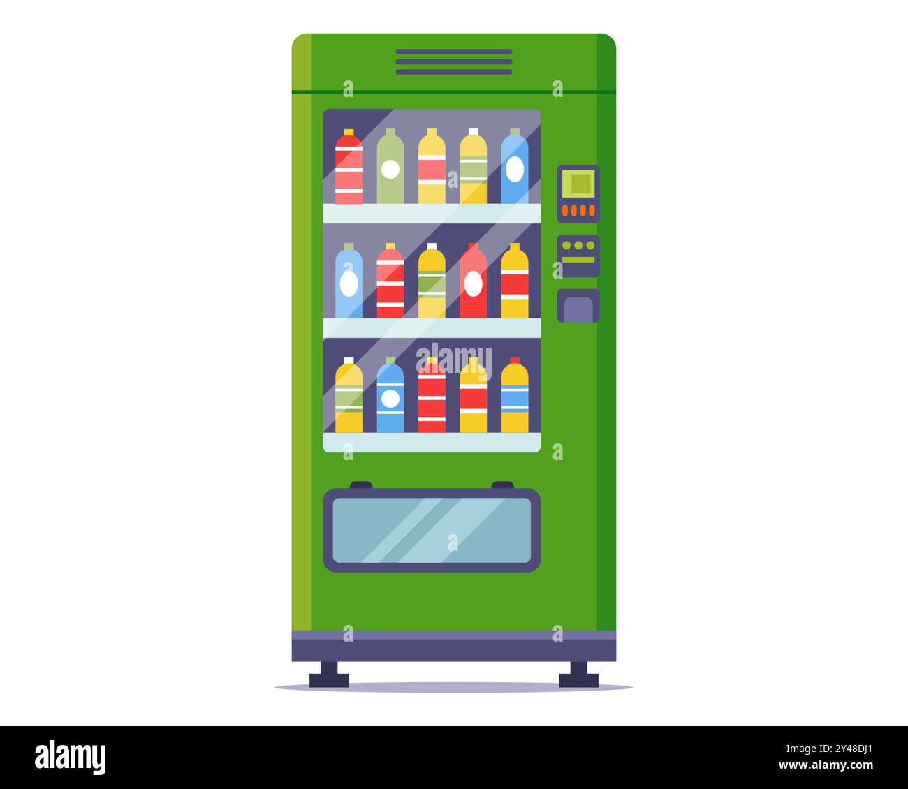 vending machine for selling food products. buy goods in the machine ...