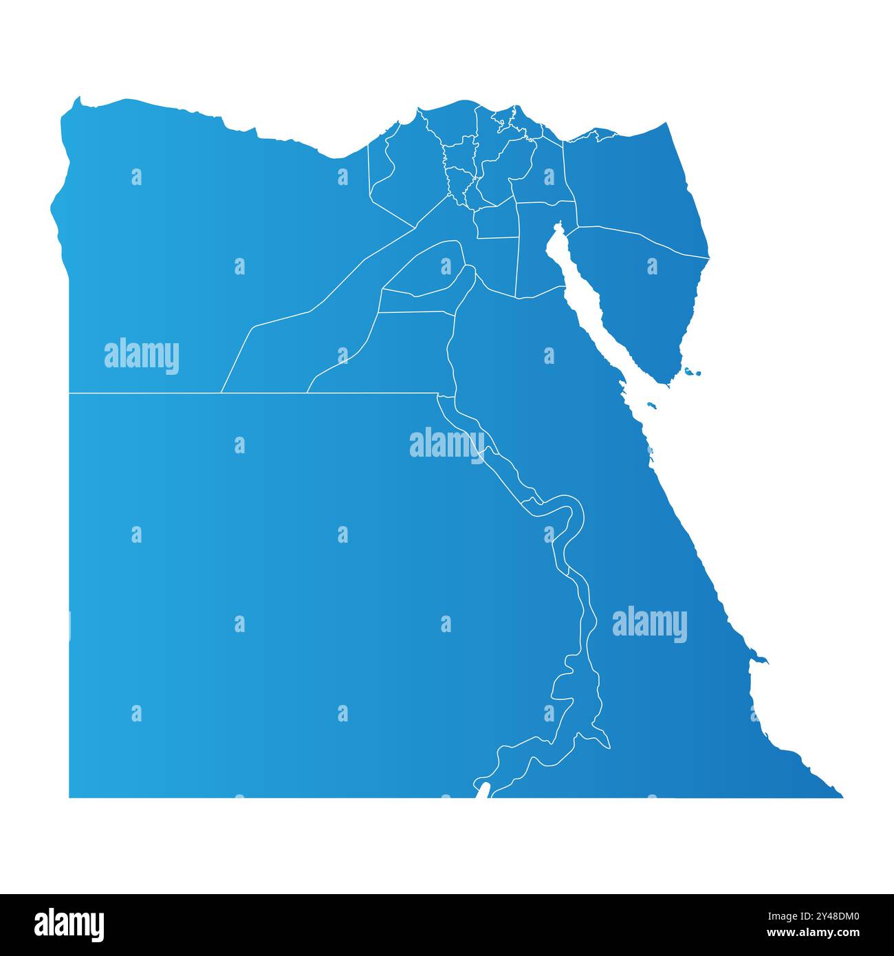 Egypt world map Cut Out Stock Images & Pictures - Alamy