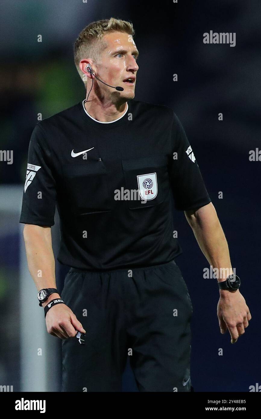 Referee Scott Oldham during the Sky Bet League 1 match Birmingham City ...